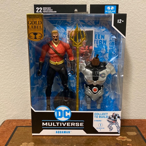 McFarlane Toys | Toys | Mcfarlane Gold Label Dc Multiverse Aquaman ...